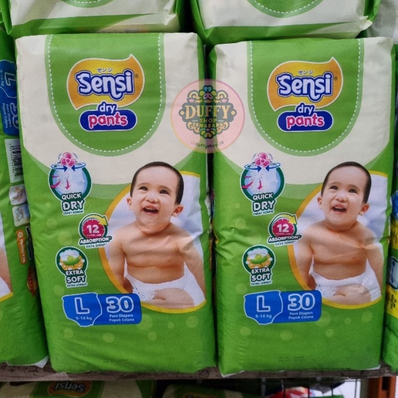 Sensi DRY PANTS L Contains 30 PANTS Diapers (1 BALL) | Shopee Malaysia