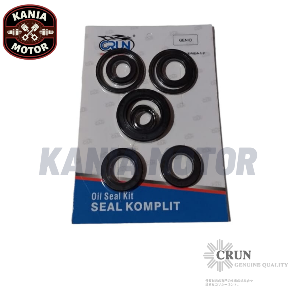 Complete Seal Oil Seal Kit Complete Seal Set Genio CRUN | Shopee Malaysia