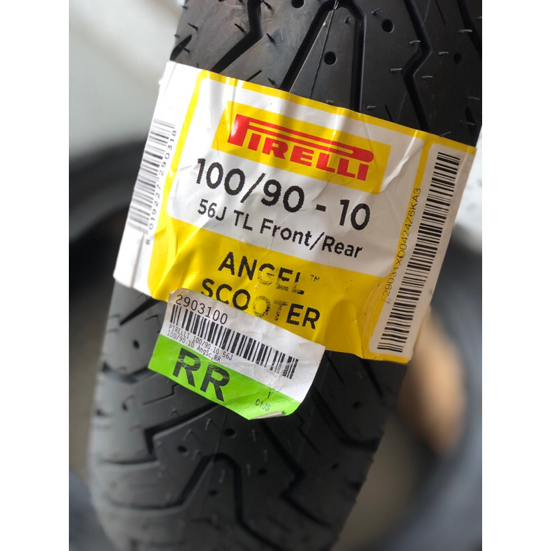 PIRELLI TIRE ANGEL SCOOTER 100 90 10 RING 10 PRODUCTION 2024 | Shopee Malaysia