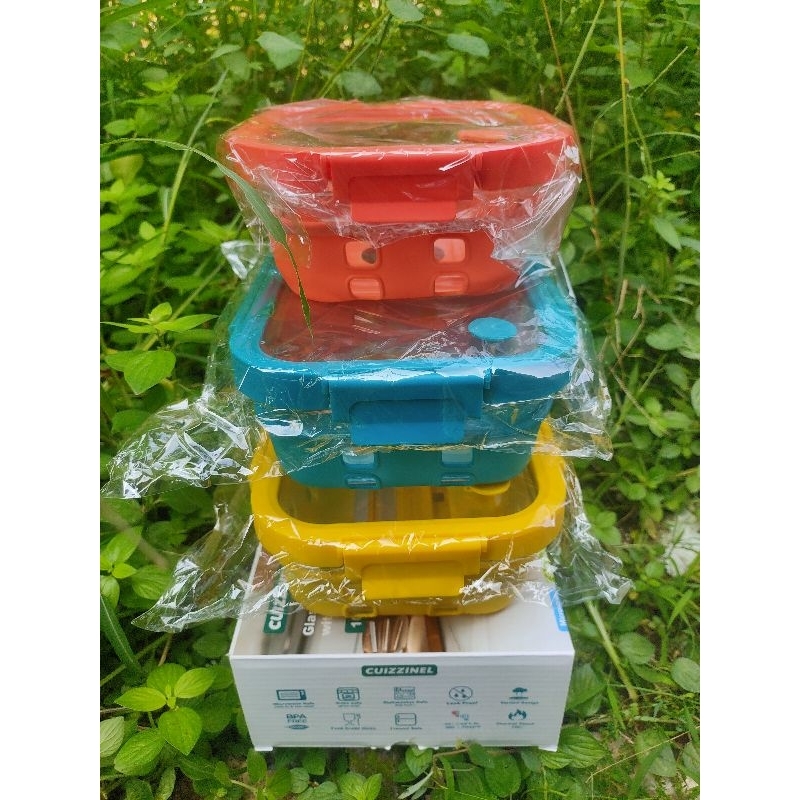 Cuizzinel food Storage Box/ cuizzinel glass food Storage Box | Shopee ...