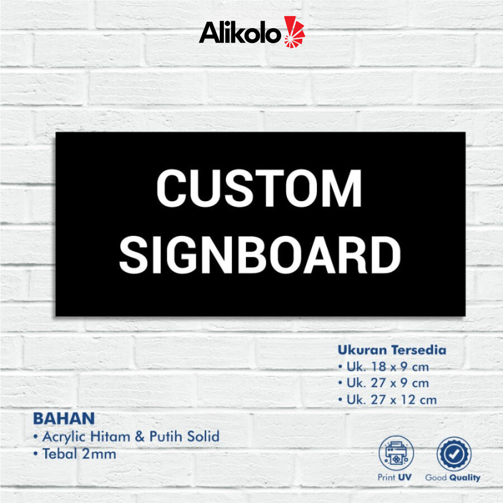 Custom Sign Board / Custom Room Name Sign / Writing Signage | Shopee ...
