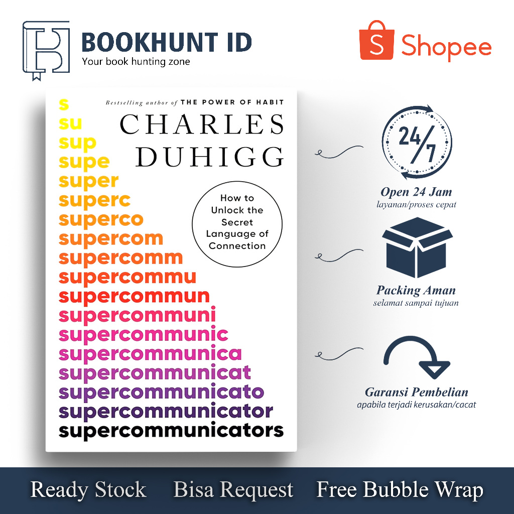 Supercommunicators by Charles Duhigg (English) | Shopee Malaysia