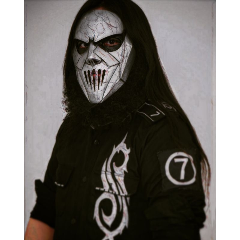 Mick thomson Slipknot Mask premium latex Mask With Corey Taylor Jim ...