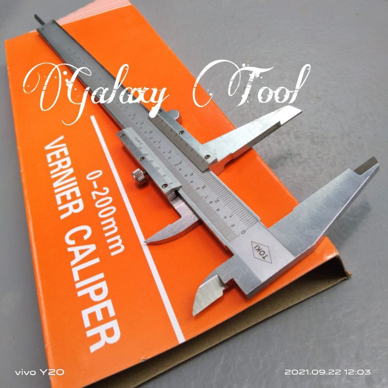 Sigmat manual 8 inch TOKI Vernier Caliper original made in japan ...