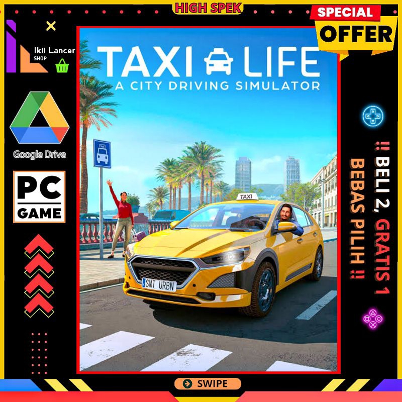 Taxi Life A City Driving Simulator - PC LAPTOP GAMES - HOW TO INSTALL ...