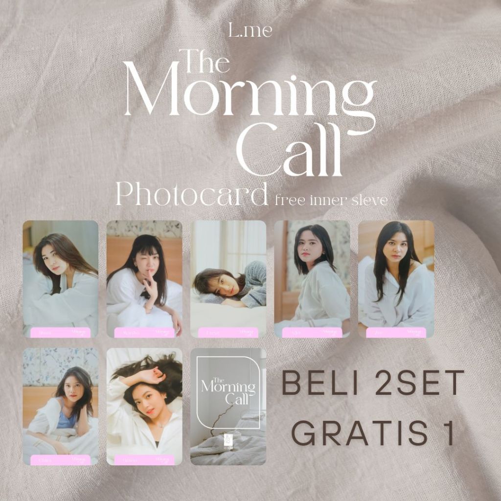 Jkt48 PHOTOCARD PC VERSION THE MORNING CALL JKT48 ALL MEMBER FREYA ...