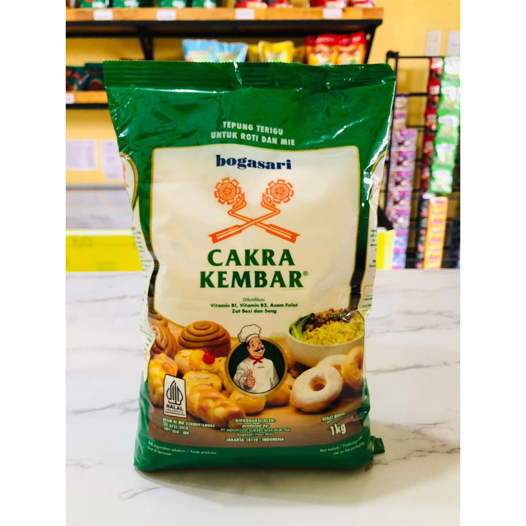 Twin Chakra Wheat Flour 1kg | Shopee Malaysia