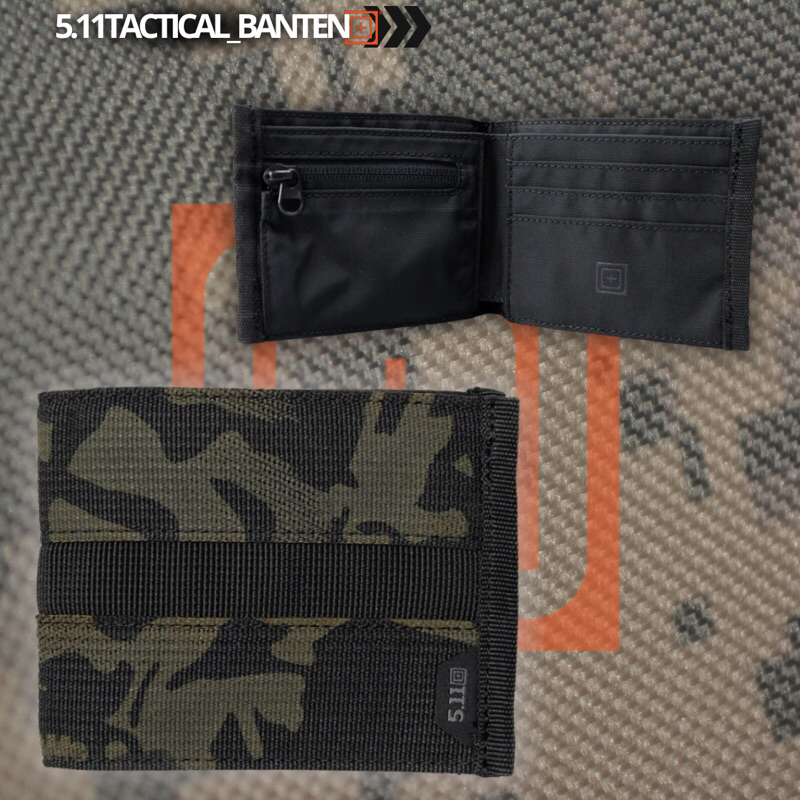 5.11 Tracker Bifold INT - Original Tactical Wallet 5.11 | Shopee Malaysia