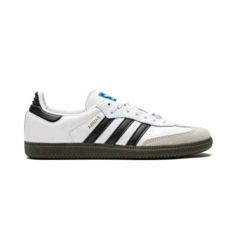 HITAM PUTIH Original AUTHENTIC BLACK AND WHITE ADIDAS SAMBA | Shopee ...