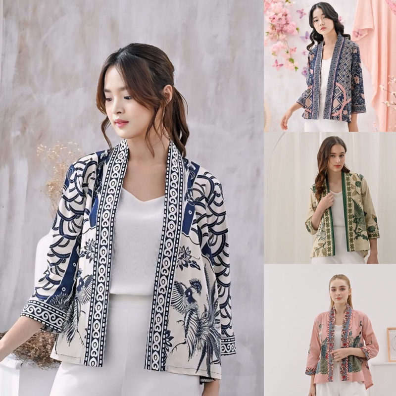 Women's Batik Outer - Alison Outer - Batik Blazer - Modern Batik ...