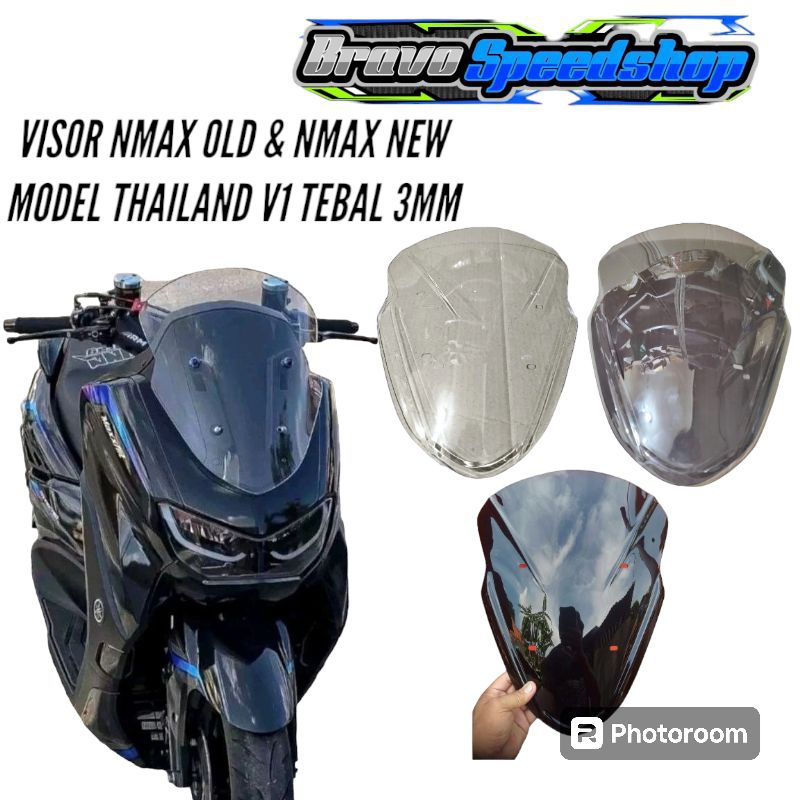 Winshield visor yamaha Nmax Old & Nmax New model Thailand V1 material ...
