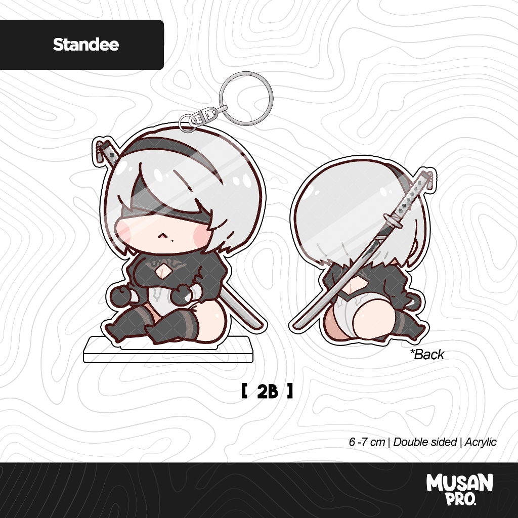 Standee NIER - 2B - Musan | Shopee Malaysia