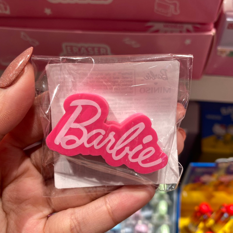 Barbie Pencil Eraser | Miniso x Barbie Eraser | Shopee Malaysia