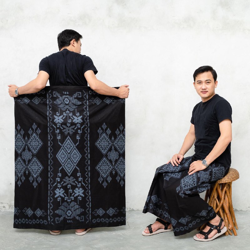 Pekalongan BATIK SARONG SENOPATI MOTIF PLAIN LATEST MEN'S FASHION ...