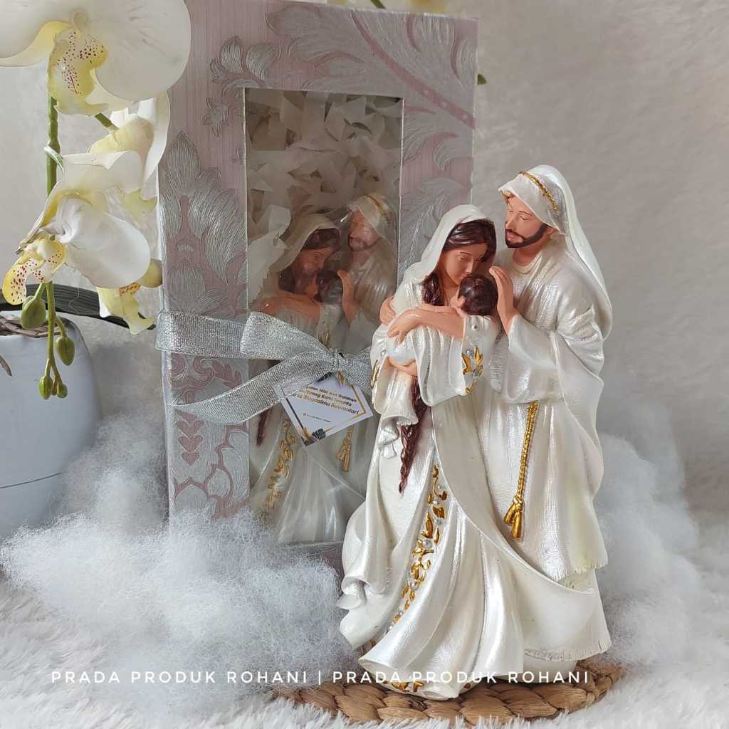Holy FAMILY STATUE 23 CM/SPECIAL CHRISTMAS GIFT?Premium QUALITY STATUE ...