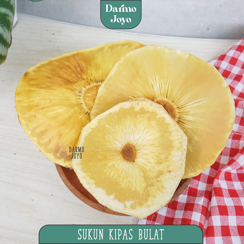 Breadfruit Fan Round 400gr/sweet Breadfruit Chips Savory Snack Snack ...