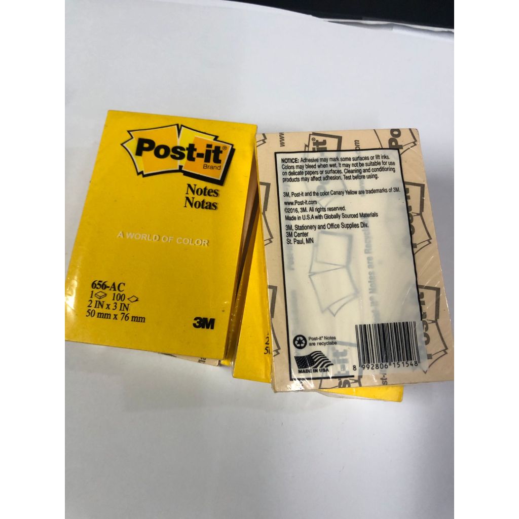 Sticky Notes Post-it 656-AC 2 in x 3 Inch | Shopee Malaysia