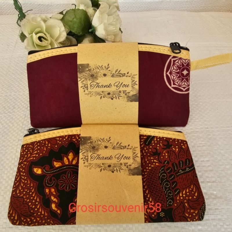 (contains 50pcs) 16cm batik wallet in plastic packaging | Shopee Malaysia