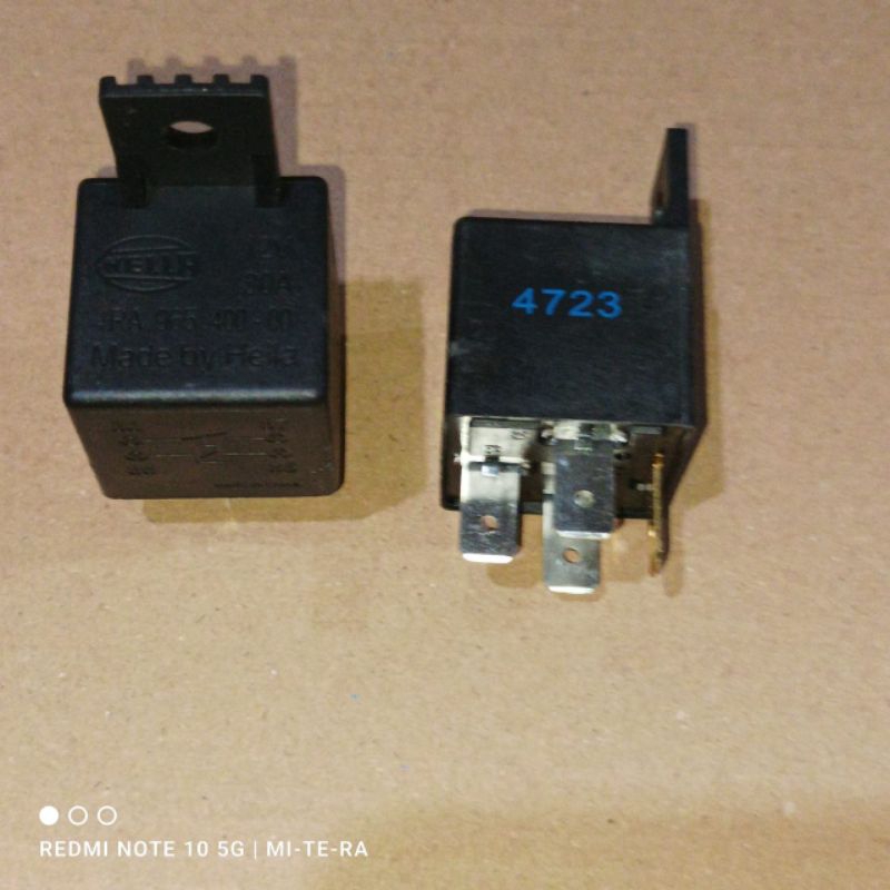 4 horn leg relay and original hella light 12v relly relay | Shopee Malaysia
