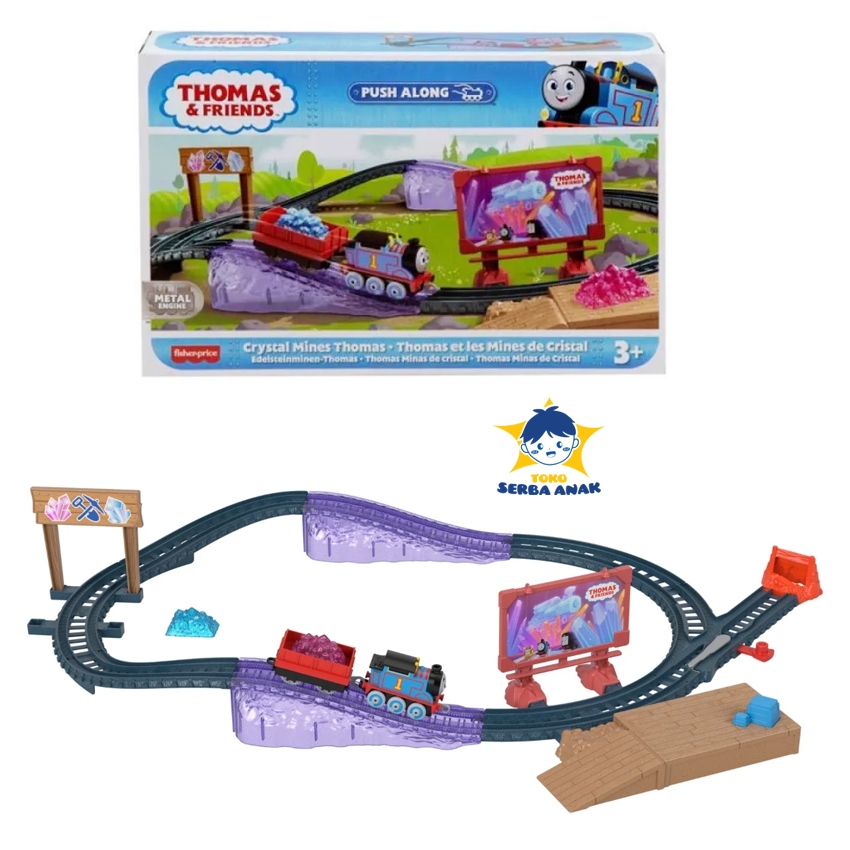 Thomas & Friends Crystal Mines Thomas Track Set ORIGINAL Fisher-Price ...