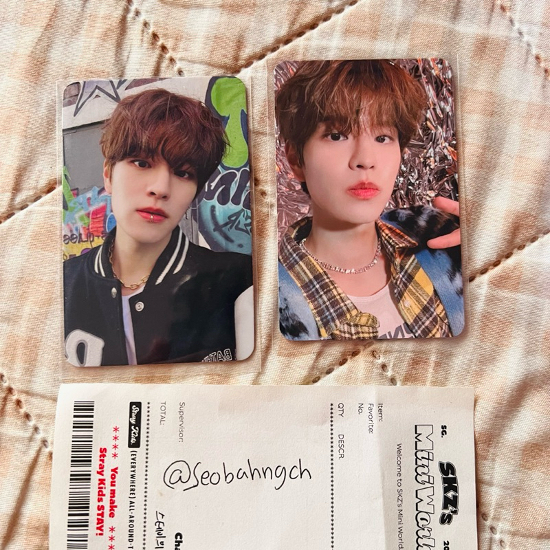 [READY] stray kids seungmin random poca ranpoc maniac fankit gen 3 gen 2 mmt oddinary starriver ...