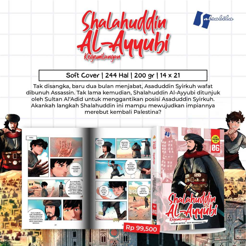 Saladin Al-Ayyubi Comic 6: Glory | Shopee Malaysia