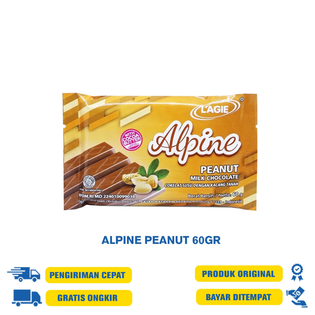 Alpine PEANUT 60GR/RAISIN 60GR/FULL MILK 60GR | Shopee Malaysia