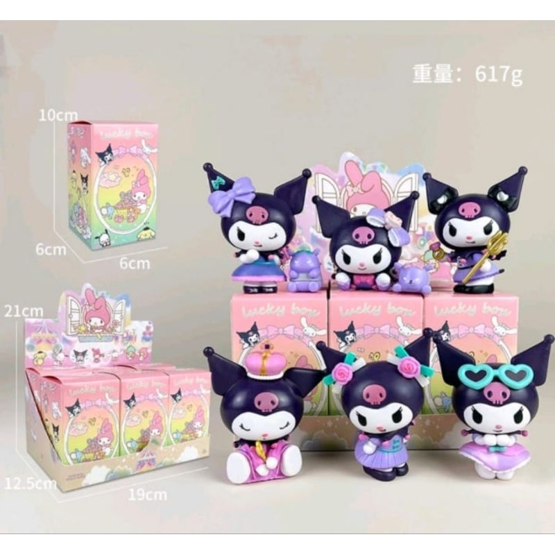 Kuromi Character Cute Display/Kuromi Miniature/Kuromi Figure/Gatcha ...