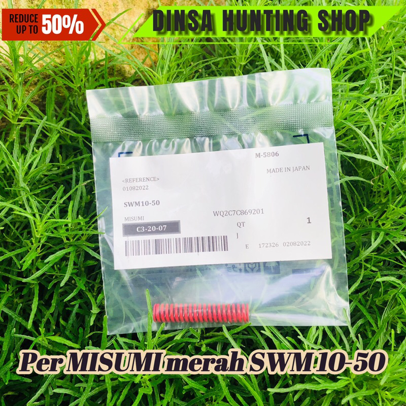 MERAH Per misumi Red SWM 10-50 - misumi Red original japan | Shopee Malaysia