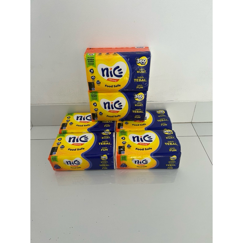 New Facial Tissue Nice Living 2ply 360 Sheets 6 packs of Tissue ...