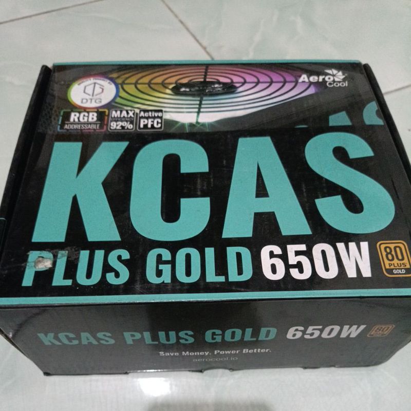 Kcas 80 Plus Gold 650W Power Supply | Shopee Malaysia