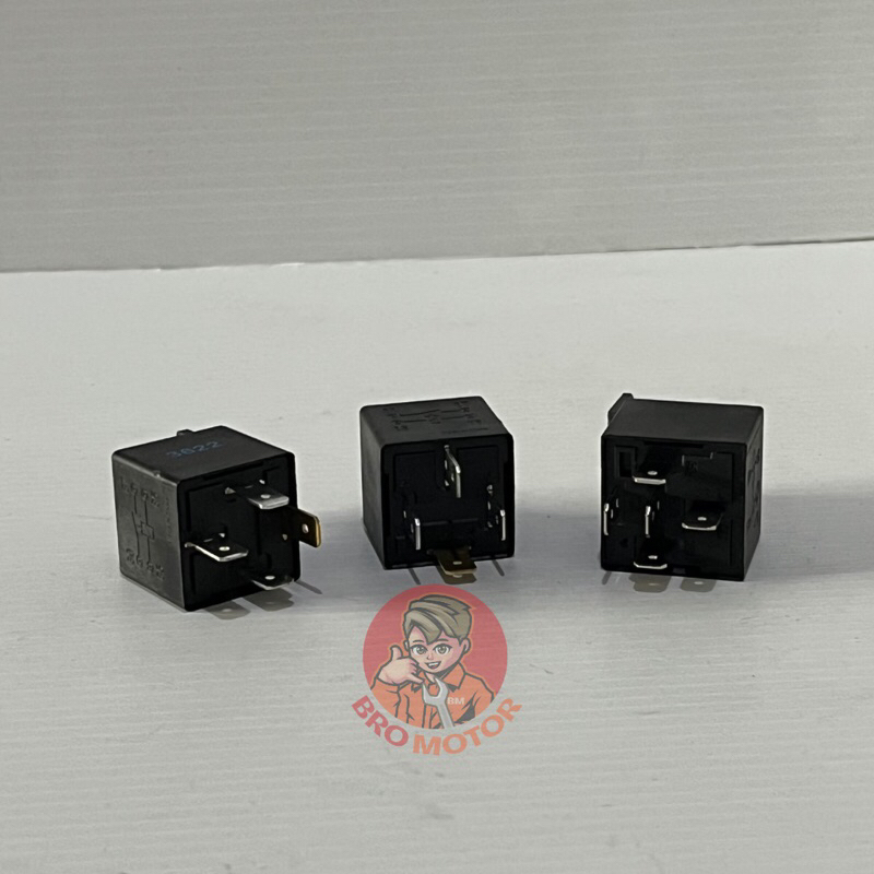 Hella Relay 12V 24V 20A 30A Feet 4 Feet 5 Original | Shopee Malaysia