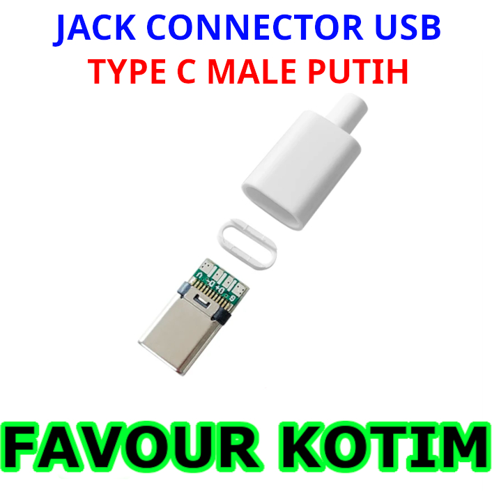 MALE MALE MALE USB TYPE C SOCKET FVKOTIM SHELL JACK SOCKET LID CASING ...