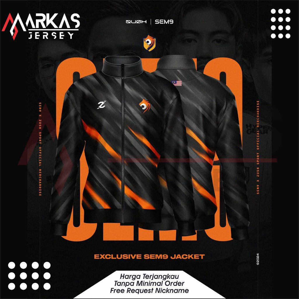 2024 NEWEST SEM9 JACKET MPL ID SEASON 13 MOBILE LEGENDS FREEFIRE AOV ...