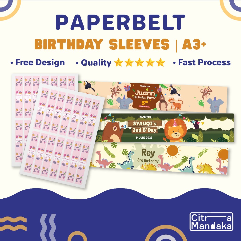 Paperbelt Birthday Bento Box Birthday A3 | Children's Birthday Bento ...