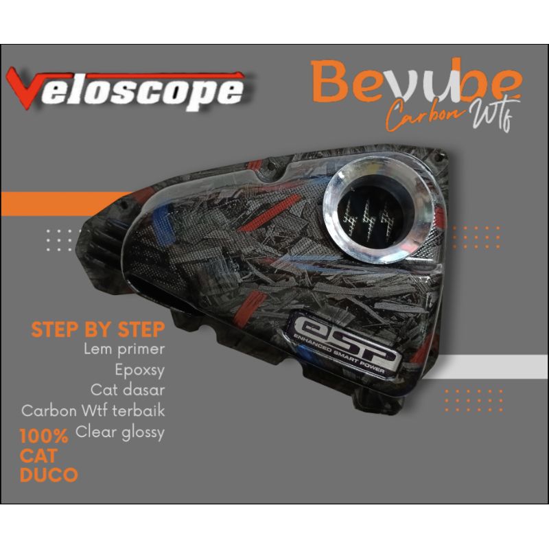 Cover filter carbon FORGED Color veloscope "Light" Honda beat esp-beat ...