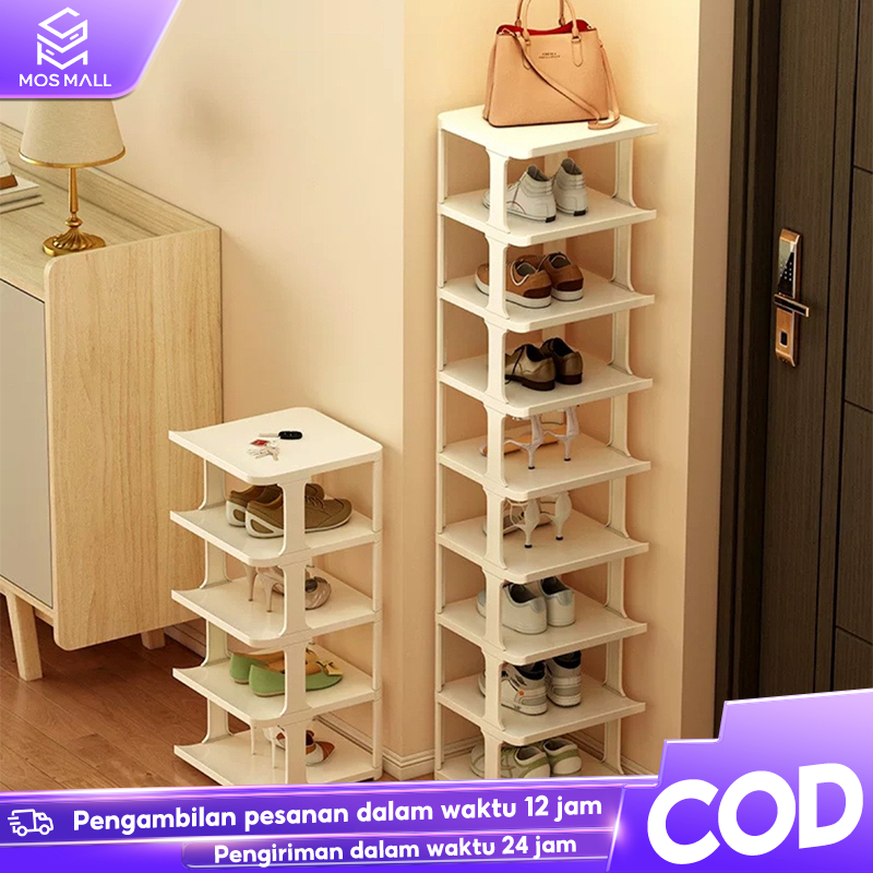 [Free Shipping]mosmall Closed Stacking Shoe Rack Aesthetic Shoe Rack ...