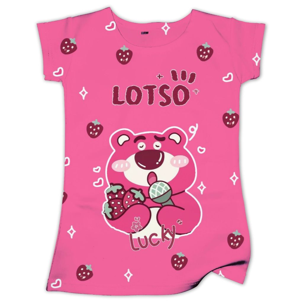 Girls Scuba Dress LOTSO Character | Shopee Malaysia