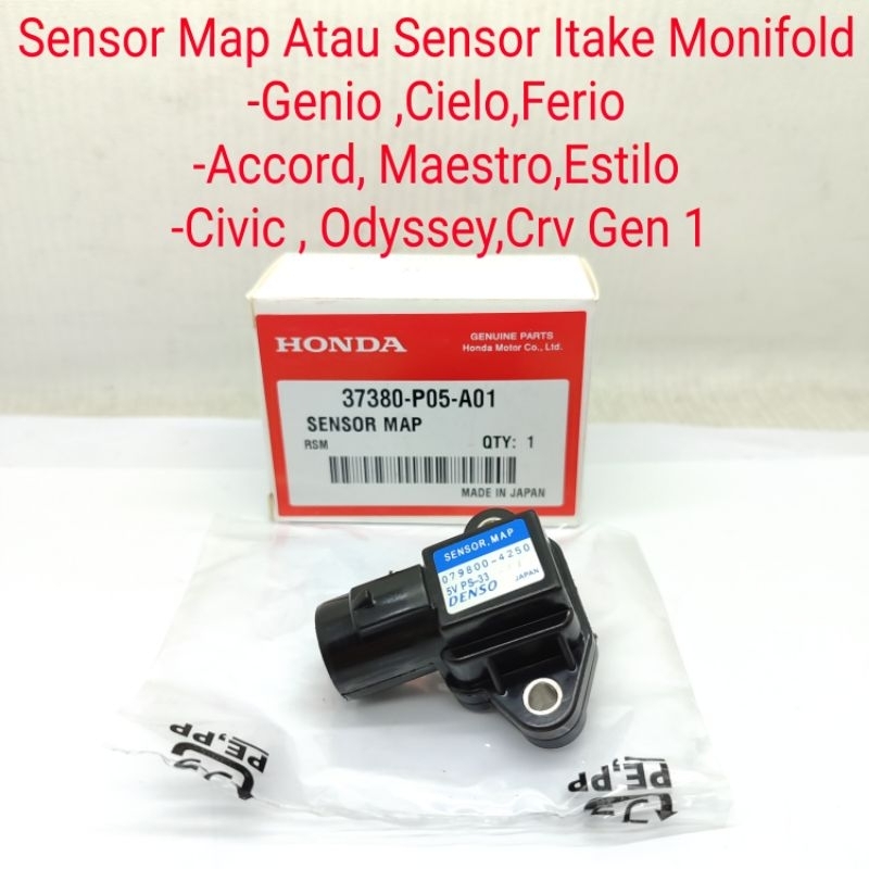 Manipold Intake Sensor Map Sensor Civic Genio Estilo Ferio Cielo Accord ...
