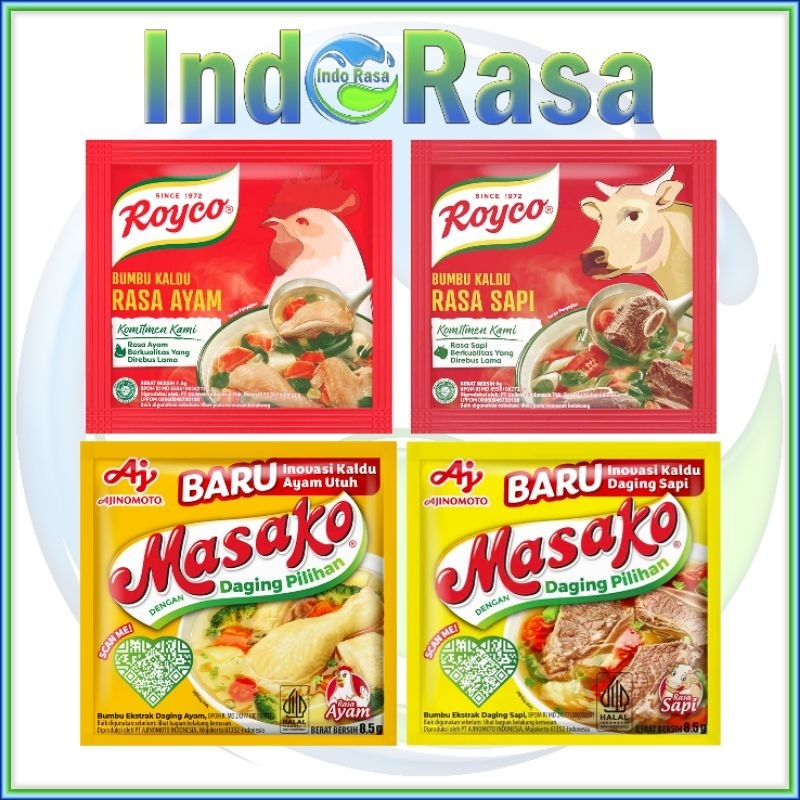 Royco Masako Chicken Beef Broth Sachet | Shopee Malaysia