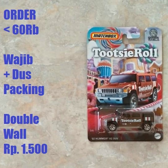 Matchbox Candy Series (2024 Mix 1) '02 Hummer H2 SUV Concept Tootsie ...