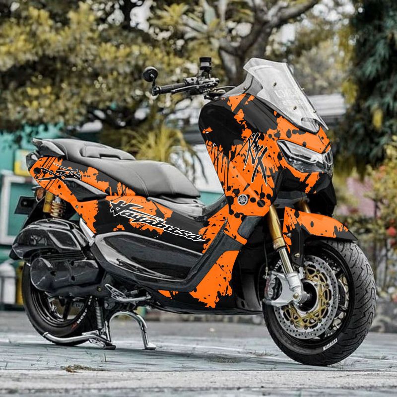Full body decal sticker For Yamaha nmax Motorcycle new/old striping ...