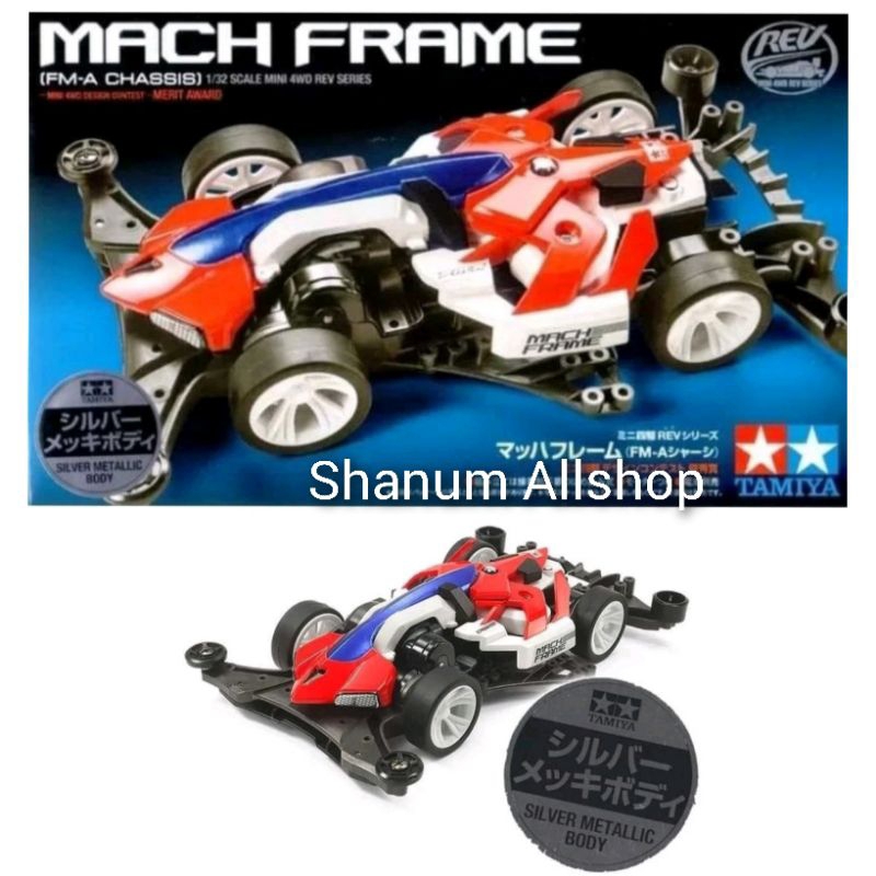 Tamiya 95164 MACH FRAME SILVER METALLIC BODY [FMA-CHASIS] | Shopee Malaysia