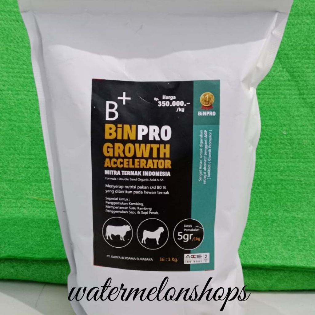 Nutrition B+ BINPRO GROWTH ACCELERATOR animal feed 1 kg packaging ...