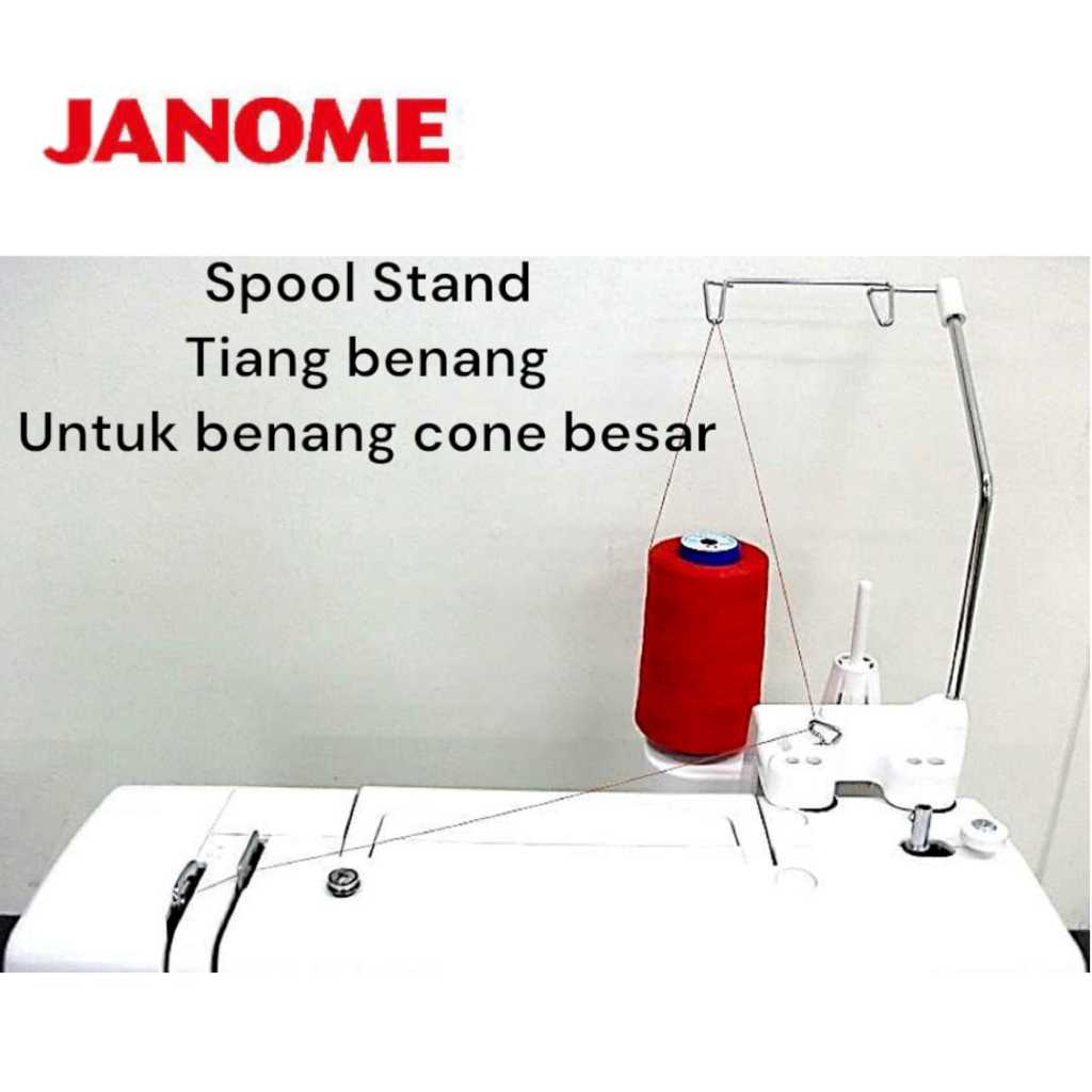 MESIN Janome ACCESORIES - thread pole / spool stand janome sewing machine | Shopee Malaysia