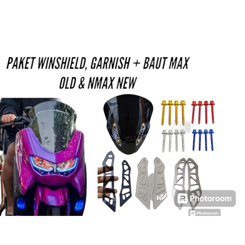 Visor Variation model thailand pnp yamaha nmax old nmax new plus ...