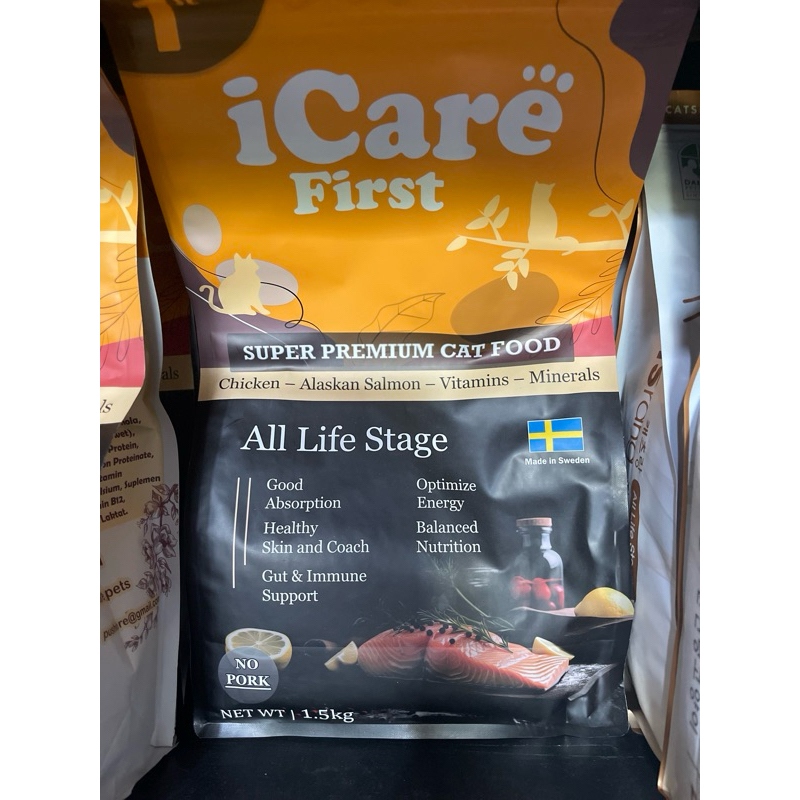Icare first Premium cat food 1.5kg | Shopee Malaysia