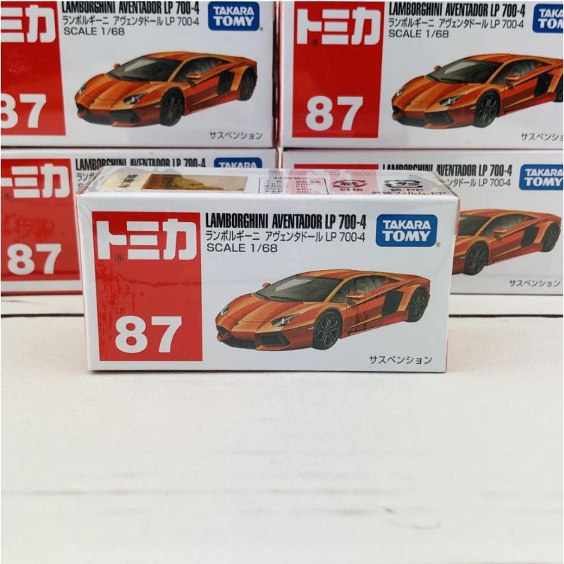 Tomica LAMBORGHINI AVENTADOR LP 700-4 TAKARA TOMY 87 DIECAST SPORT CAR SUPERCAR CHILDREN'S TOY ...