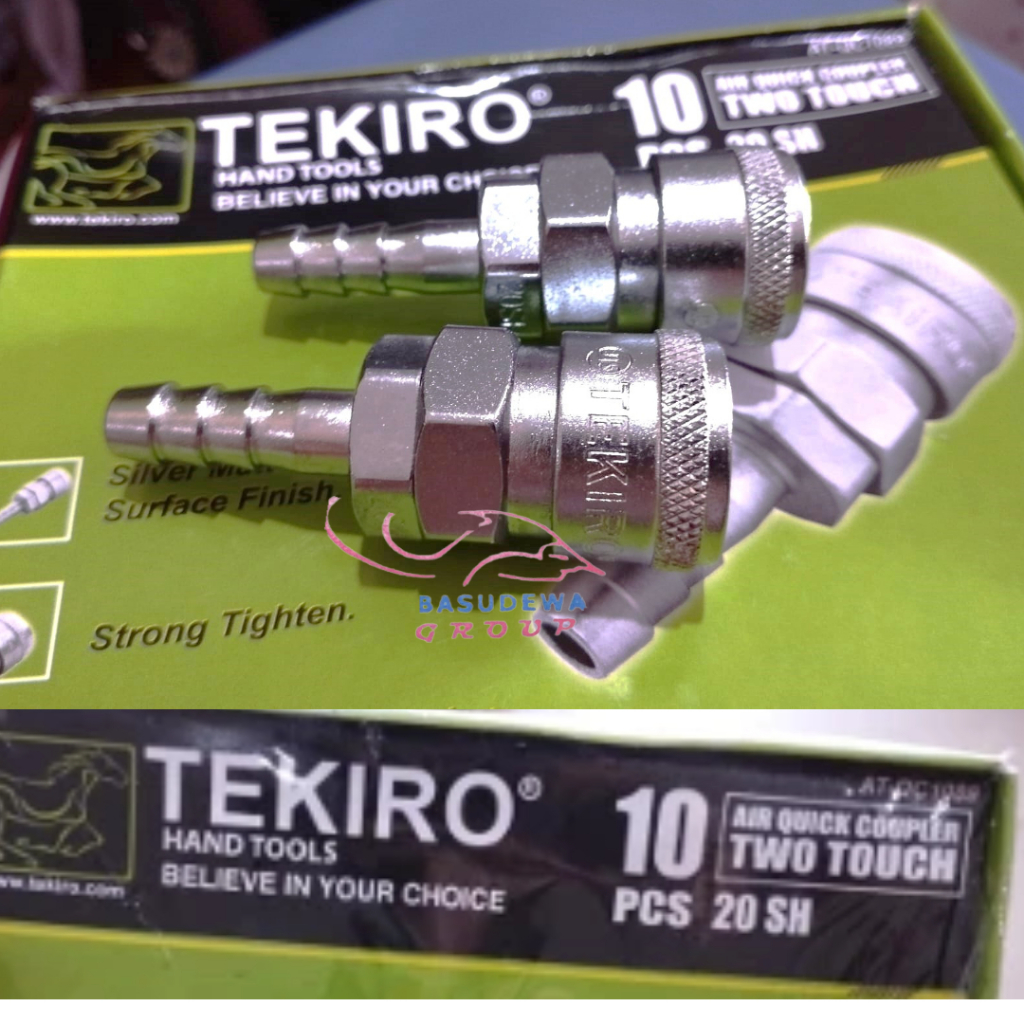 Tekiro AIR QUICK COUPLER TWO TOUCH 20SH / COUPLER ANGIN 20SH 20 SH ...
