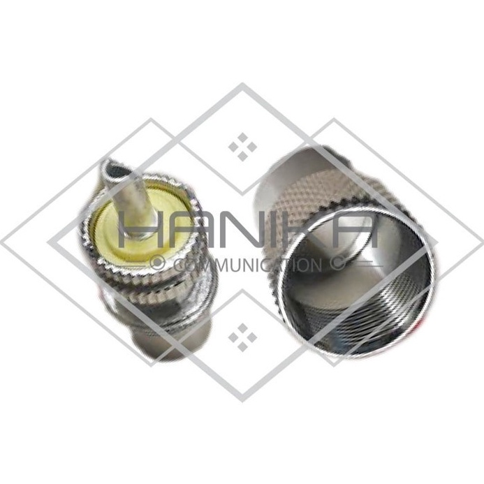 Synchronous Marushin RG6 5D Cable Connector RG6 to PL Male 259 Plug D5 ...